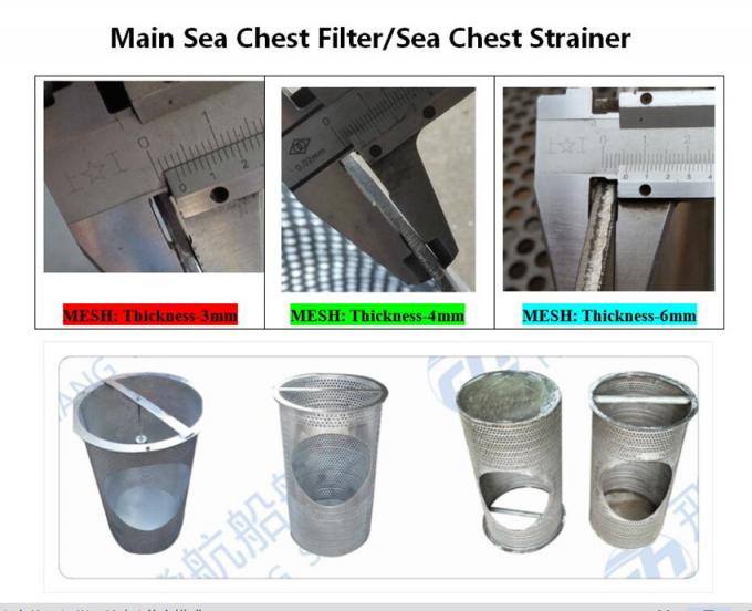 High quality for ships FILTER ELEMENTS,Main Sea Chest Filter/Sea Chest ...