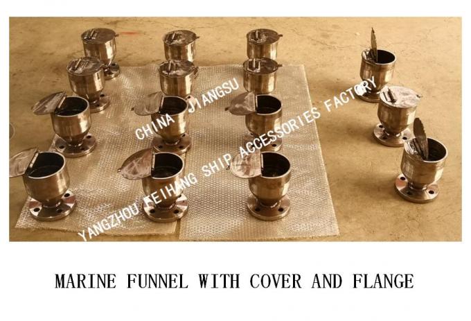 MARINE FUNNEL-D Type Marine Funnel With Cover And Flange