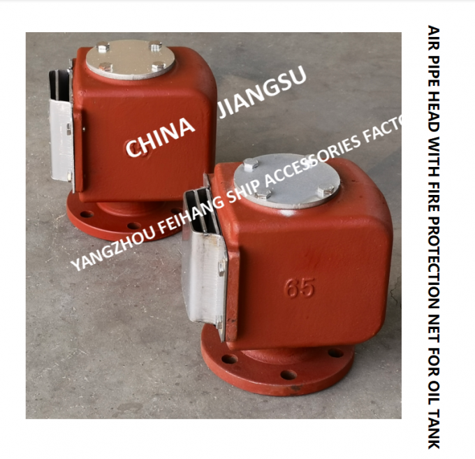 VENT CAP OF SLOP OIL TANK - PONTOON AIR PIPE HEAD OF SLOP OIL TANK ...