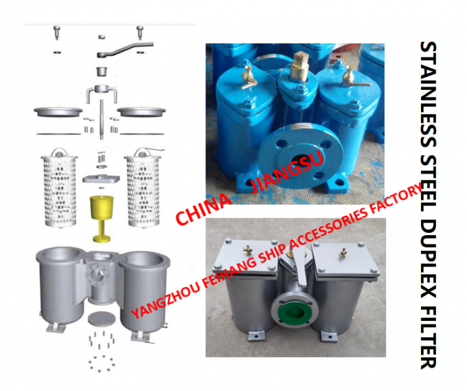 STAINLESS STEEL DUPLEX SEA WATER FILTER, STAINLESS STEEL DUPLEX OIL ...