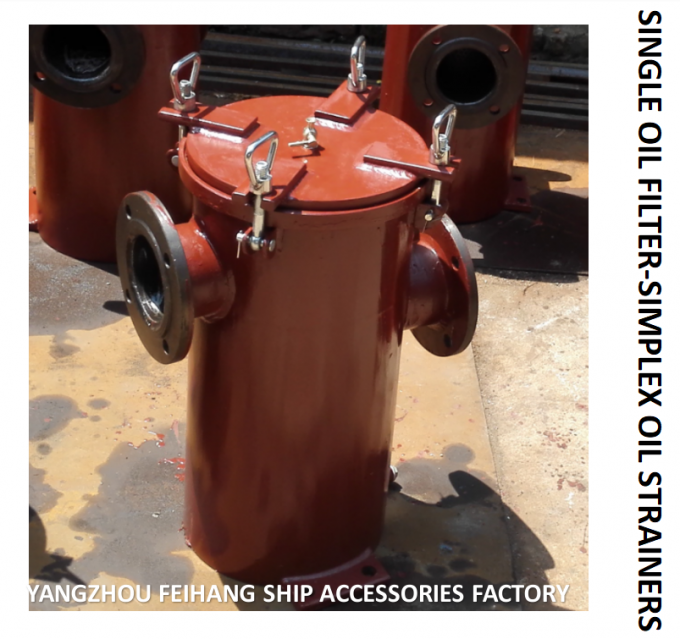 SINGLE OIL FILTER, RIGHT ANGLE SINGLE COARSE OIL FILTER, SINGLE ...