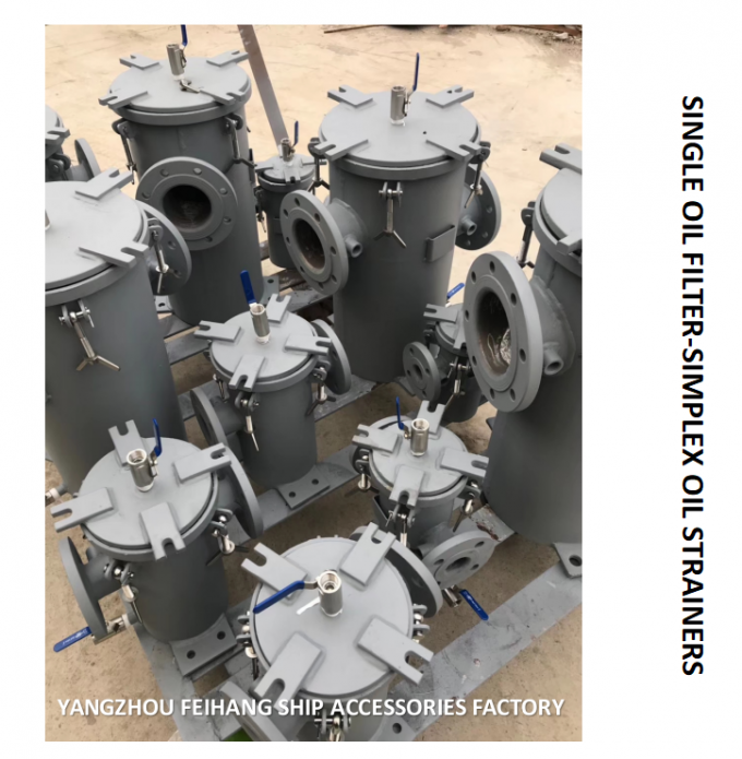 PN0.5, DN40 TYPE S (STRAIGHT THROUGH) SINGLE OIL FILTER CAN BE MARKED ...