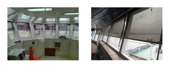 IMPA 150721-IMPA150722 series spring ball blinds, cockpit shade blinds