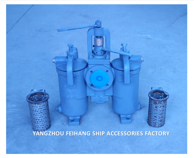 DUPLEX TYPE STRAINERS JIS F7208 5K-50A DUPLEX OIL STRAINER DUPLEX OIL ...