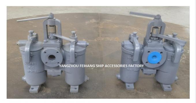 5K-65A DUPLEX OIL STRAINER H-TYPE JIS F7208-MARINE DUPLEX OIL STRAINER JIS F7208-DUPLEX WATER ...