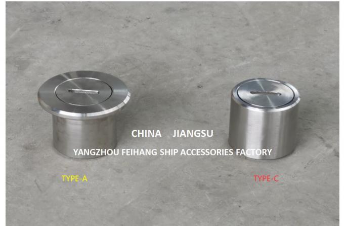 Marine A-Shaped Steel Deck Stainless Steel Depth Sounding Pipe Head ...
