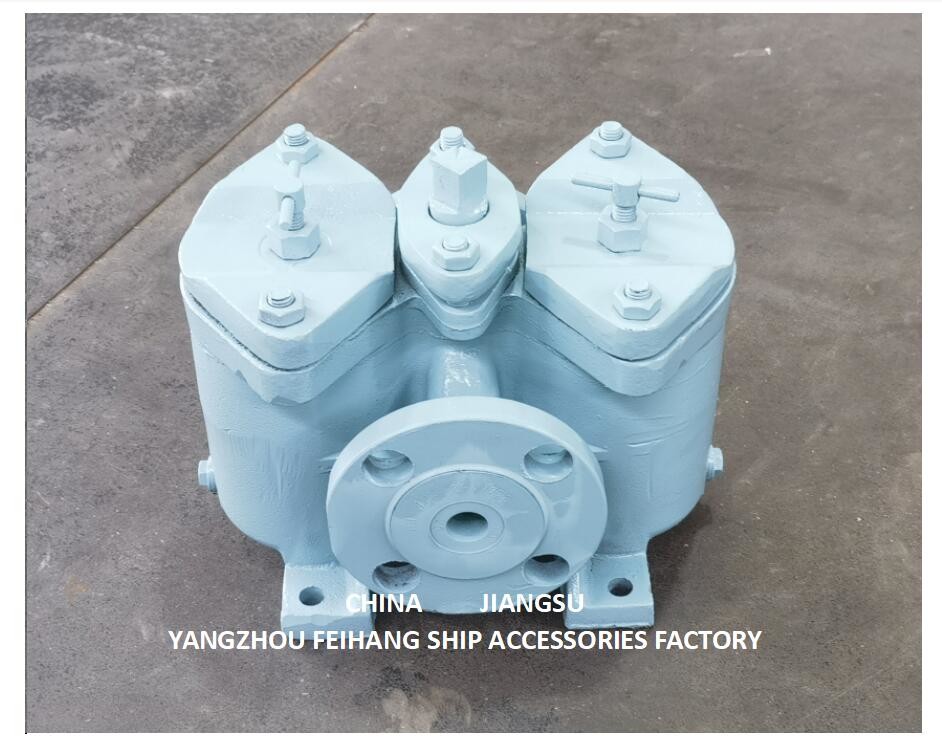 FEIHANG JIS 10K-25 Double Oil Strainers & Duplex Oil Strainer & Double ...