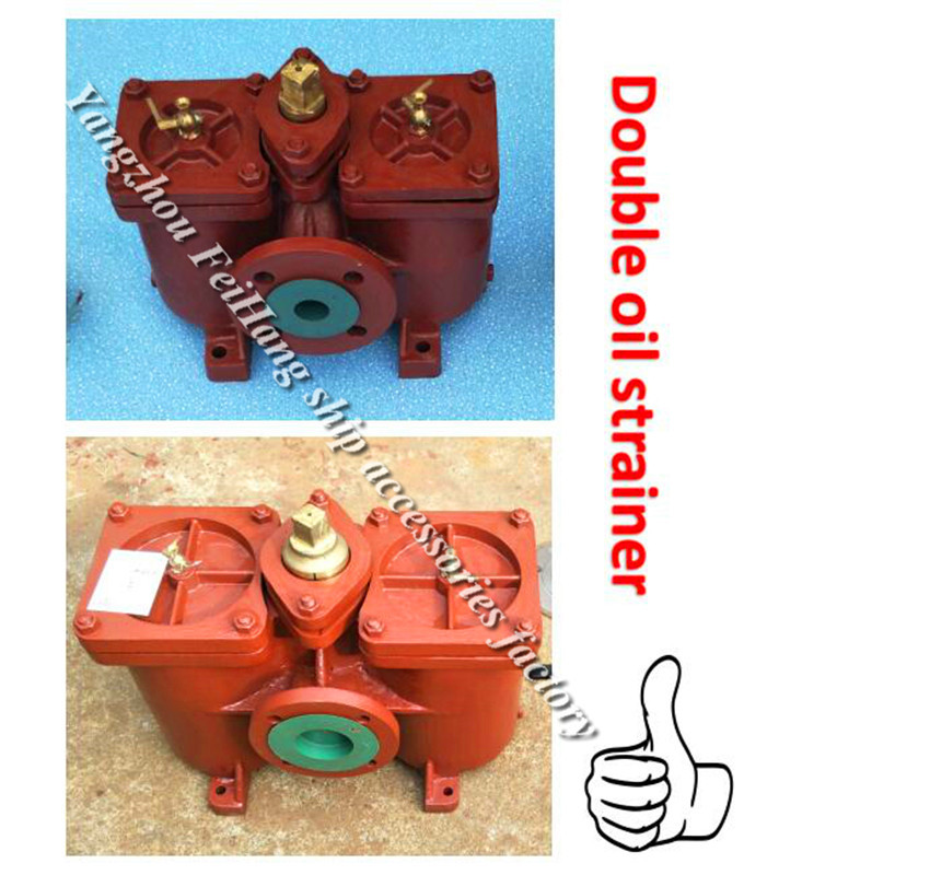 FUEL OIL PUMP SUCTION FILTER DUPLEX STRAINER AS80-0.75/0.26 CB/T425-94