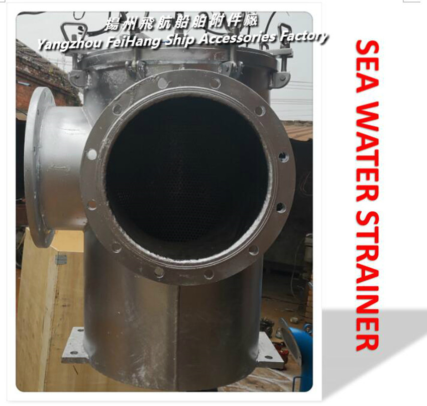 Main sea water pump inlet seawater filter / auxiliary machine sea water ...