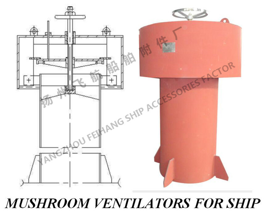 MARINE MUSHROOM VENTILATORS FH-B-TYPE External opening and closing ...